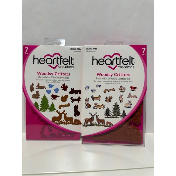 Heartfelt Creations | Office | Heartfelt Creations Woodsy Critters ...